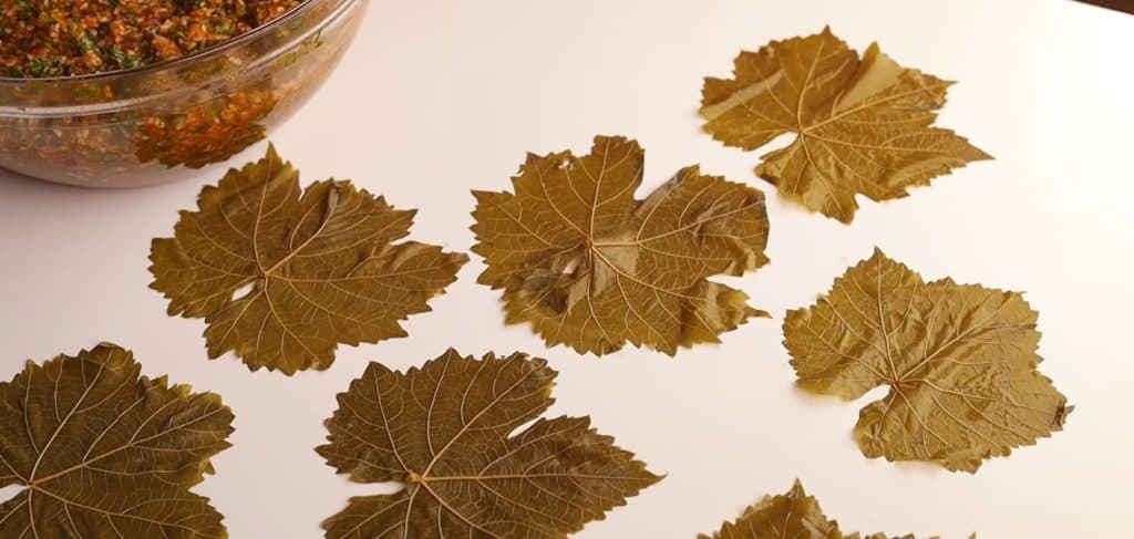 Egyptian Warek Enab Mahshi Stuffed Grape Leaves With Beef Recipe