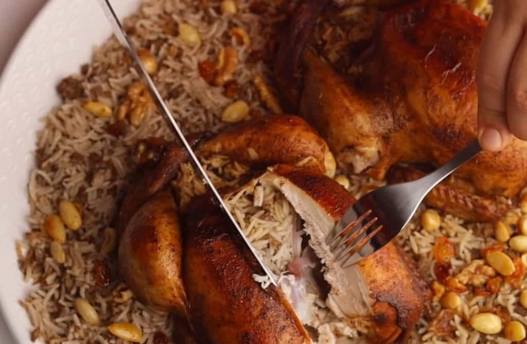 Arabic Stuffed Chicken Recipe: Delicious Dajaj Mahshi
