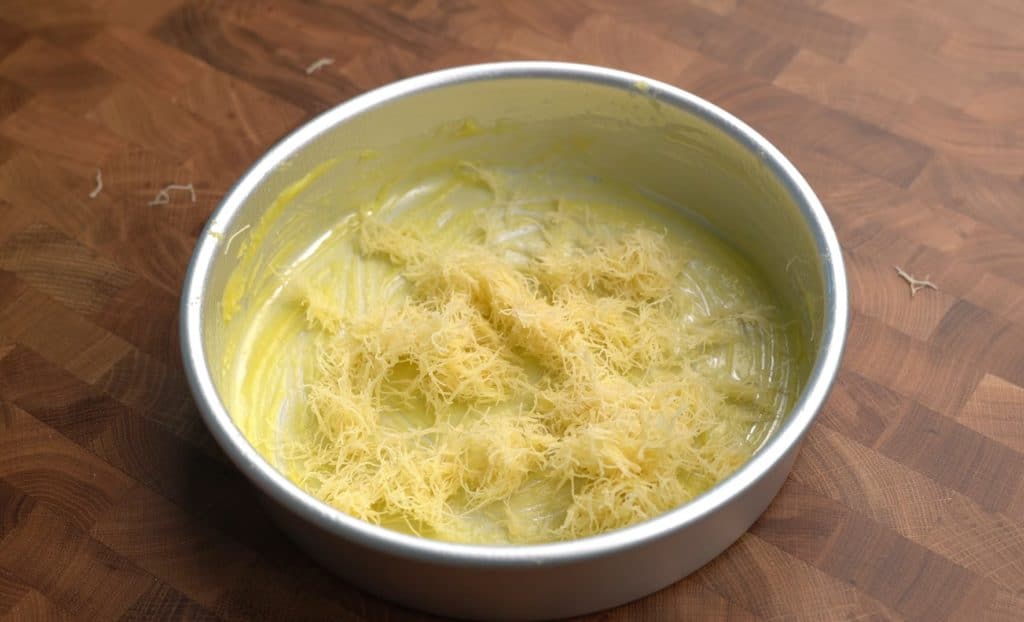 Original Arabic Kunafa Recipe - Arabic Food Tips